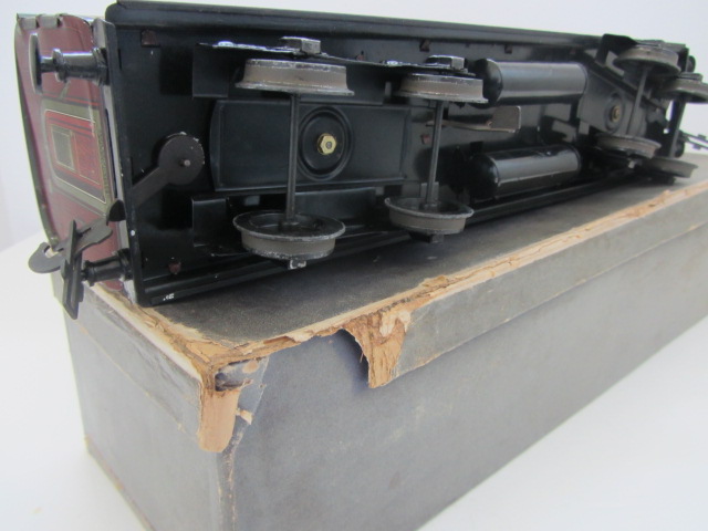 Stop the Drop Auction - Bassett-Lowke/Carette Gauge One LMS TPO Coach Boxed