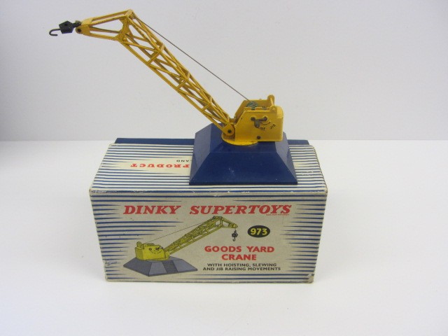 Stop the Drop Auction - Dinky Supertoys 973 Goods Yard Crane Boxed