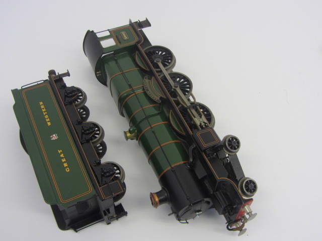 Stop The Drop Auction Rare Bassett Lowke Gauge 0 12v Dc Gw 4 6 0 Castle Class Locomotive And