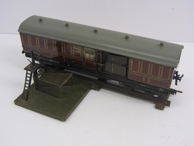Stop the Drop Auction - Bassett-Lowke (Carette) LMS TPO Bogie Coach ...