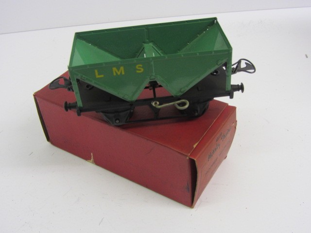 Stop the Drop Auction - Postwar Hornby Gauge 0 LMS Hopper Wagon Boxed